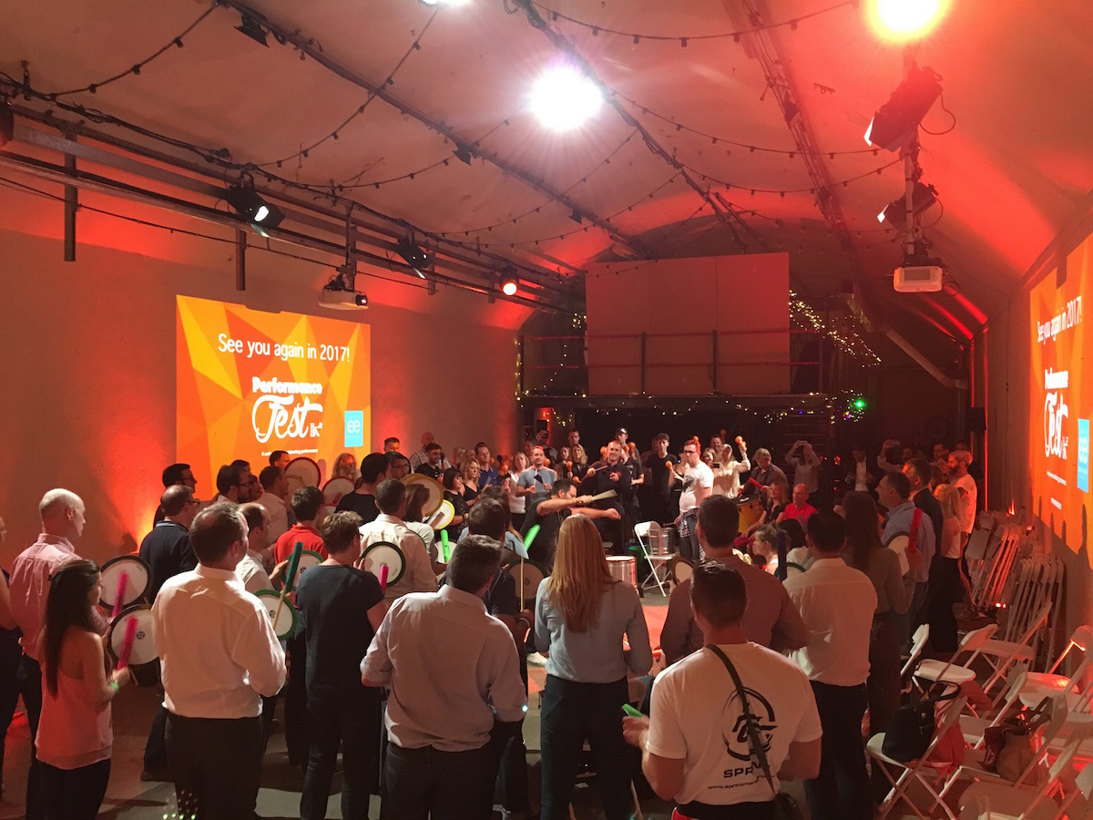 Playing at work - The Performance Room