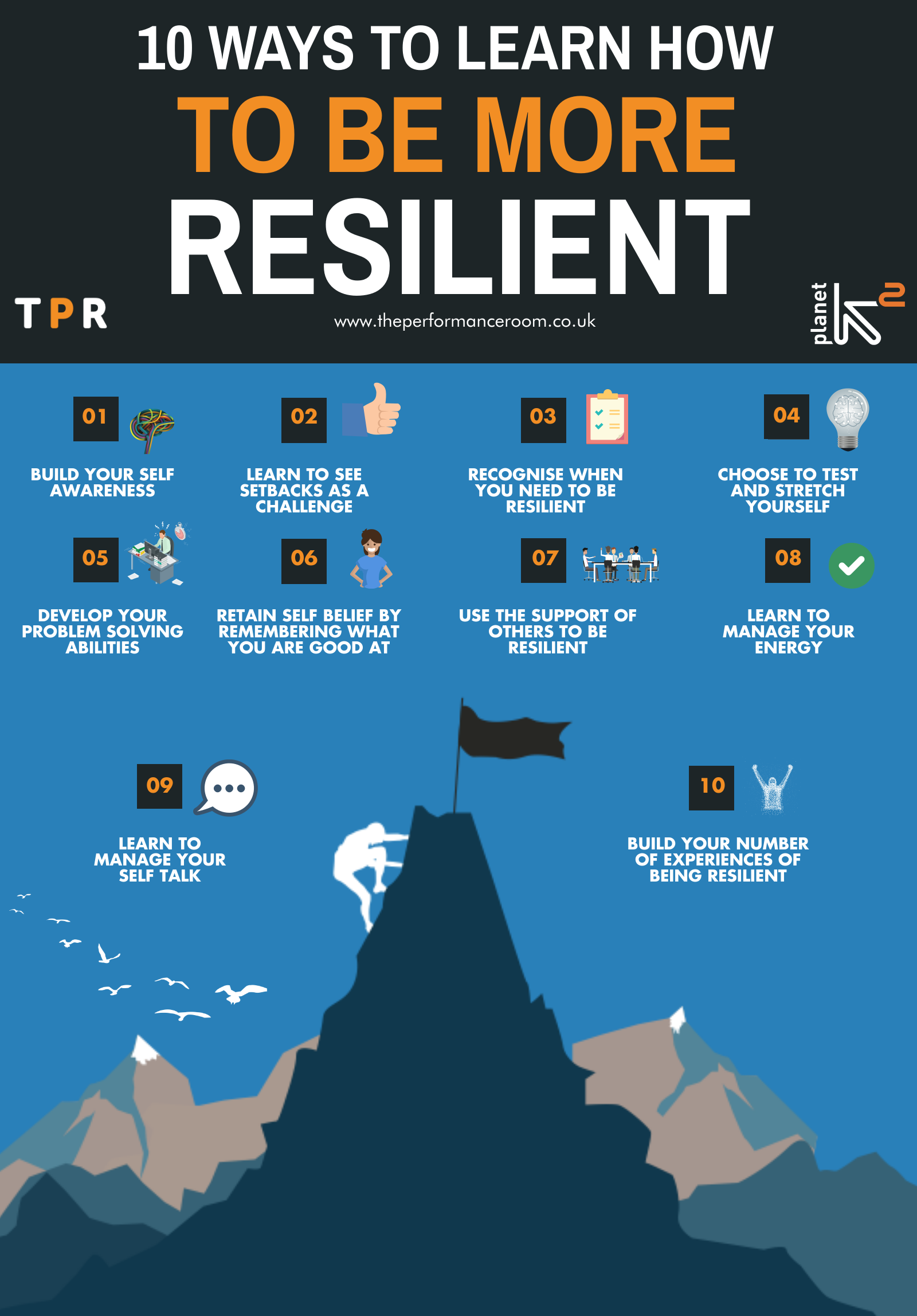 10 Ways To Learn How To Be More Resilient The Performance Room